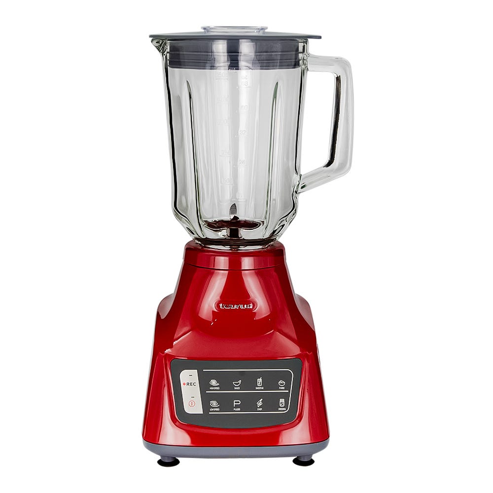 Licuadora Grandeur Touch vaso plástico 1.5 litros roja M91214852 Taurus ...